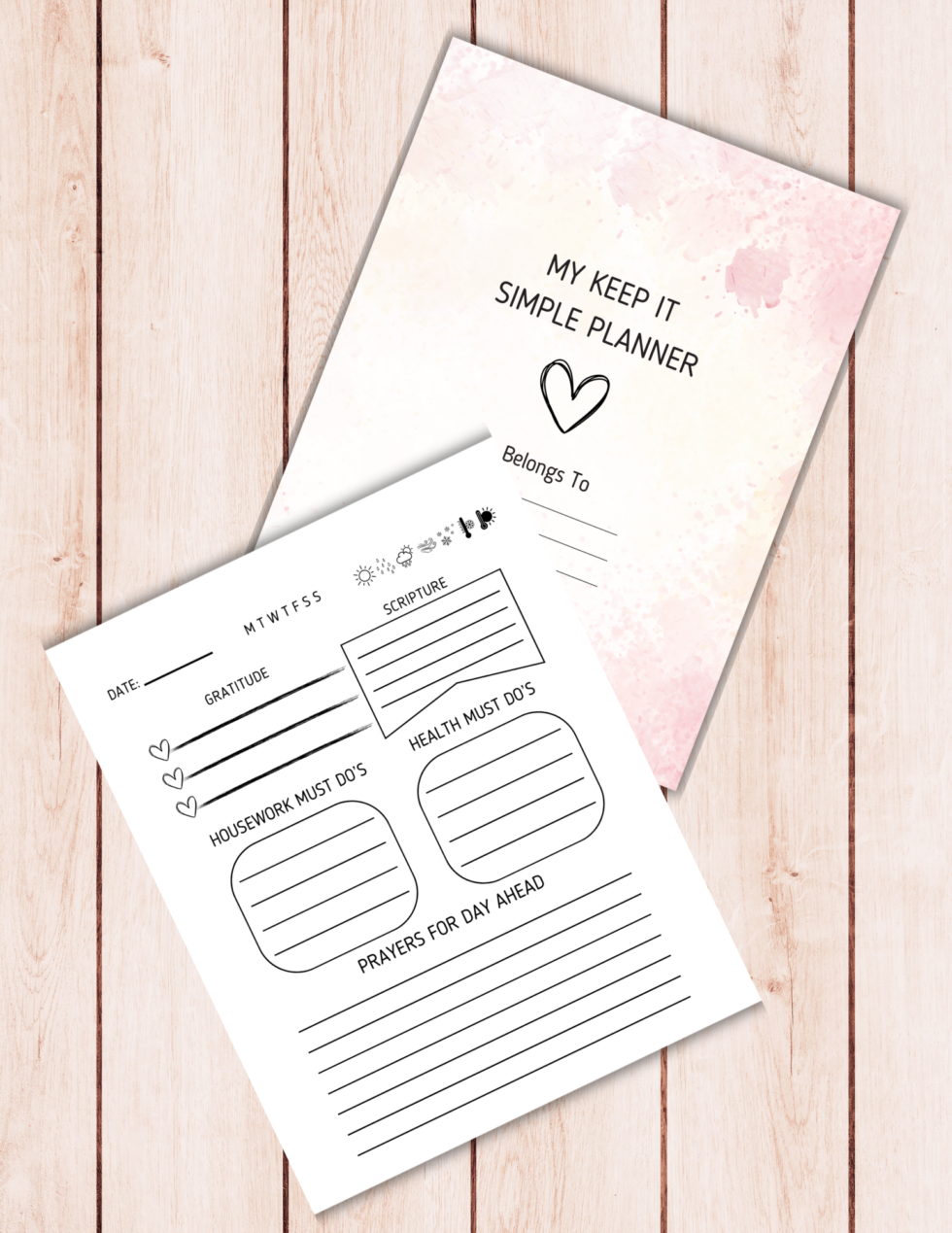 A Simple Way To Ease Into Your Day - Keep It Simple Planner